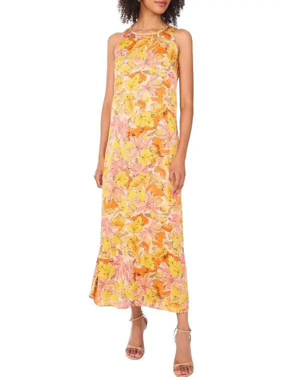 Vince Camuto Sleeveless Maxi Dress - Crushed Orange