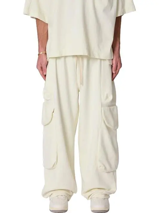 Mnml Cargo Sweatpants - Off White