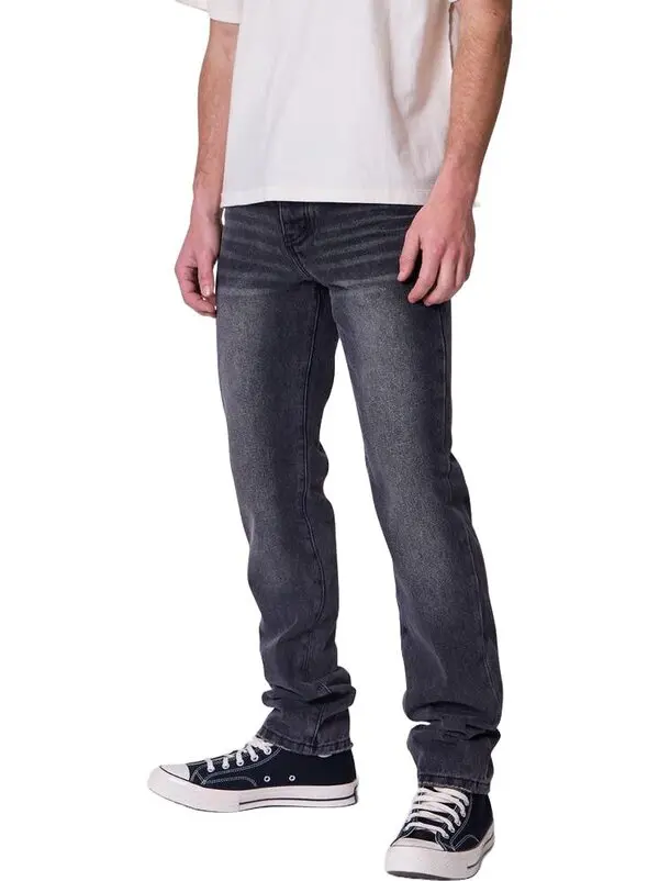 Mnml Slim Fit Jeans - Washed Black