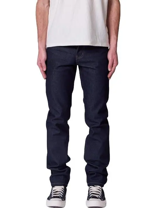 Mnml Raw Slim Fit Jeans - Rinsed Indigo