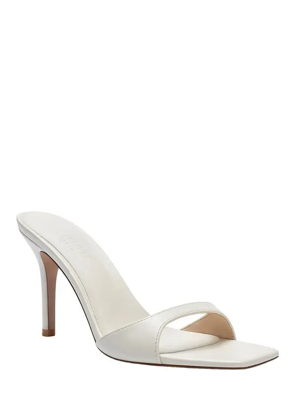 Femme La The Rue Stiletto Slide Sandal - Cream