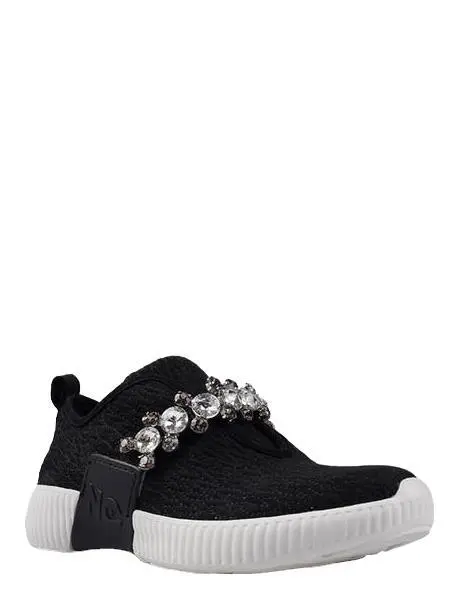NATIONAL COMFORT Khamryn Rhinestone-embellished Sneakers - Black