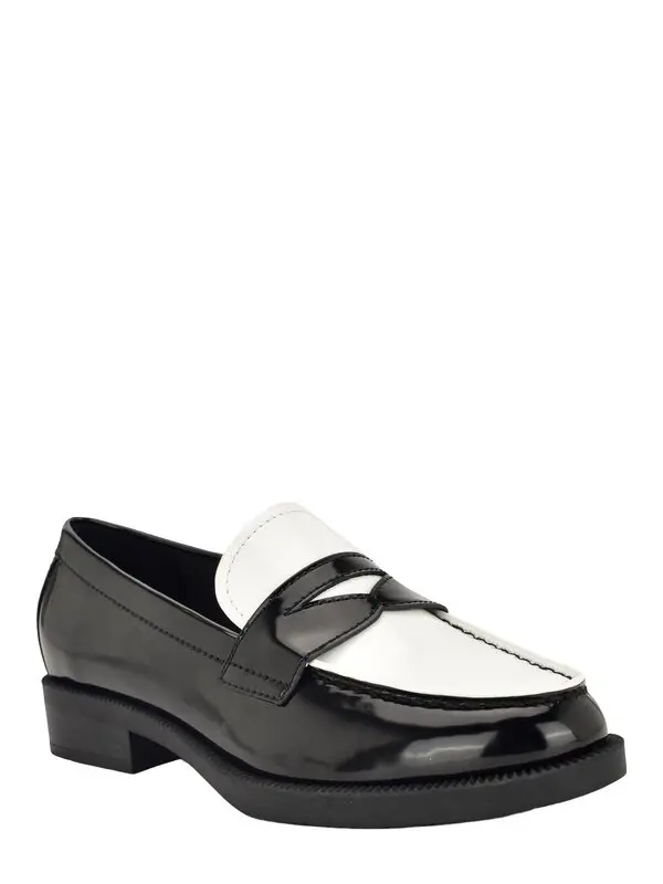 Nine West Berg Penny Loafer - Black Multi