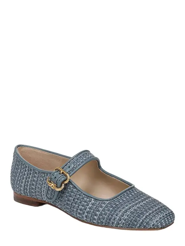 Sam Edelman Michaela Mary Jane Flat - Slate Sky