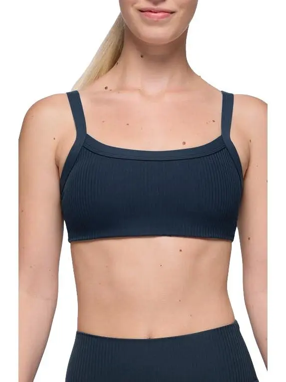 Prana Luxara Rib Sports Bra - Stormy Night