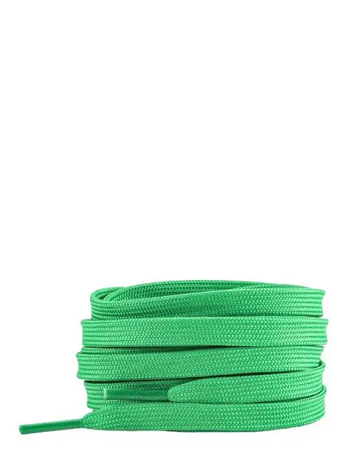 WAVES CALIFORNIA 63-inch Premium Flat Shoelaces - Lucky Green
