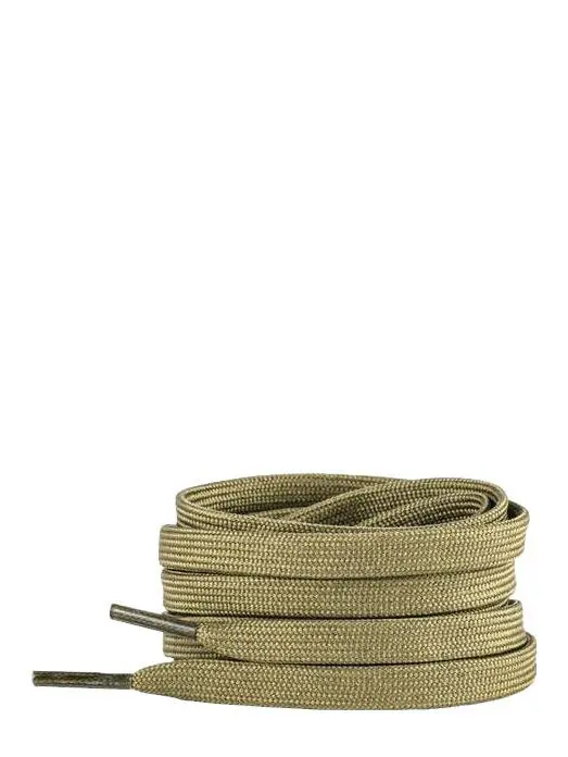 WAVES CALIFORNIA 63-inch Premium Flat Shoelaces - Olive Green