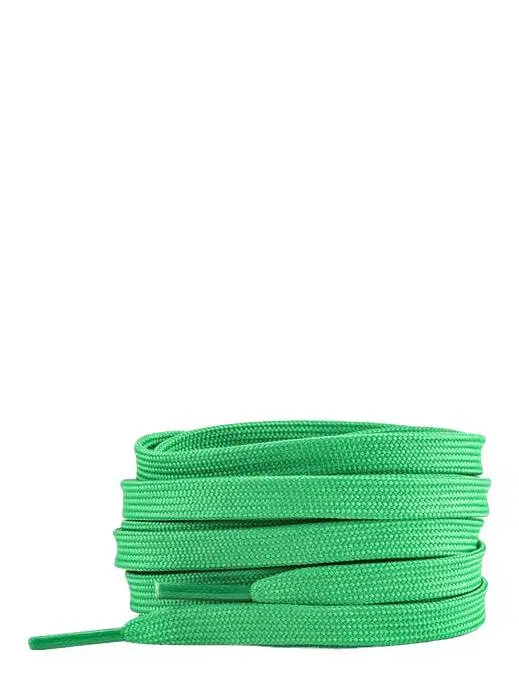 WAVES CALIFORNIA 47-inch Premium Flat Shoelaces - Lucky Green