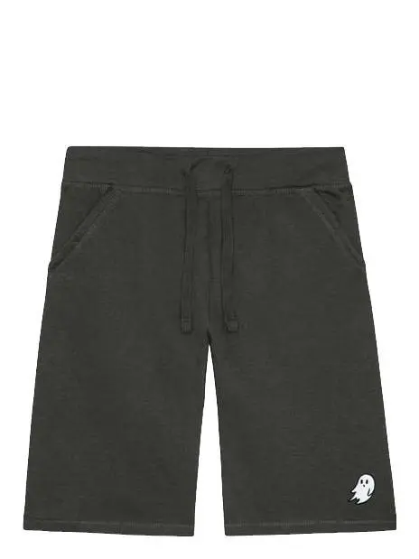 DALIX Midweight Fleece Shorts - Charcoal Htr