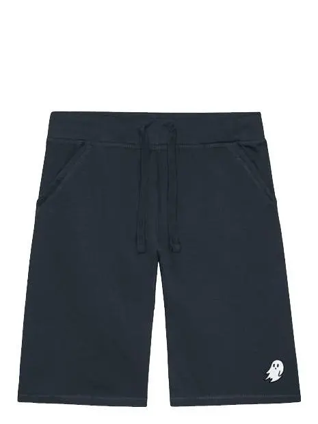 DALIX Ghost Midweight Fleece Shorts - Navy Blue
