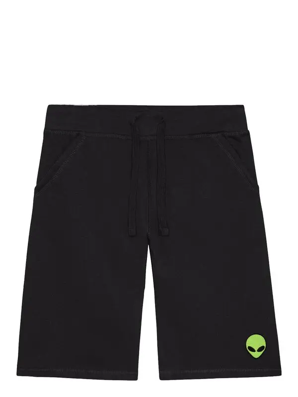 DALIX Midweight Fleece Short - Black