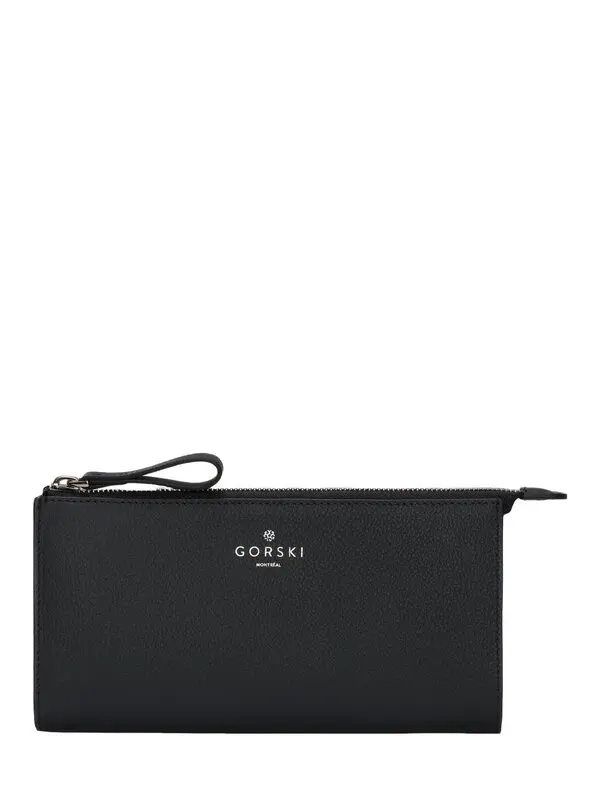Gorski Leather Pouch - Dark Blue