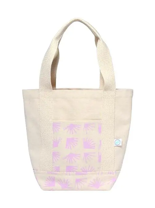 DANCE HAPPY Ginkgo Mini Tote Bag - Lilac