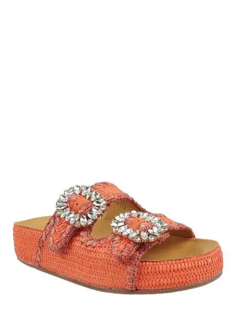 ARTISAN CRAFTED BY ZIGI Rad Platform Sandal - Orange