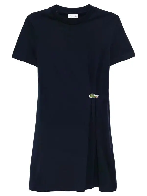 Lacoste Draped Dress - Blue