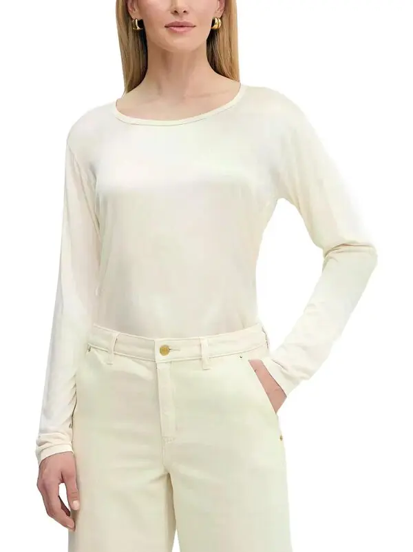 BOSS Long-sleeved T-shirt - Neutrals