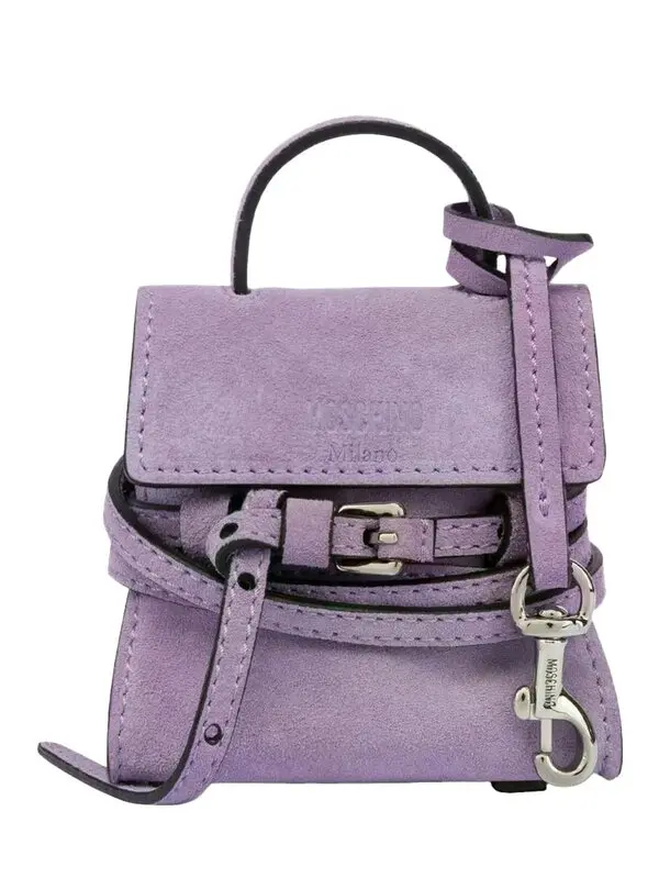 Moschino Mini-bag Charm - Purple