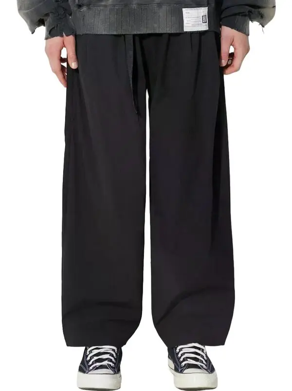 MANASTASH Zip-pocket Trousers - Black