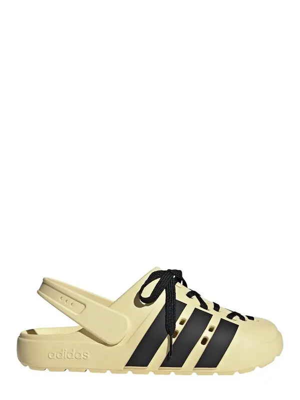 Adidas Adilette Clog 2.0 - Warm Vanilla/core Black/gold Metallic