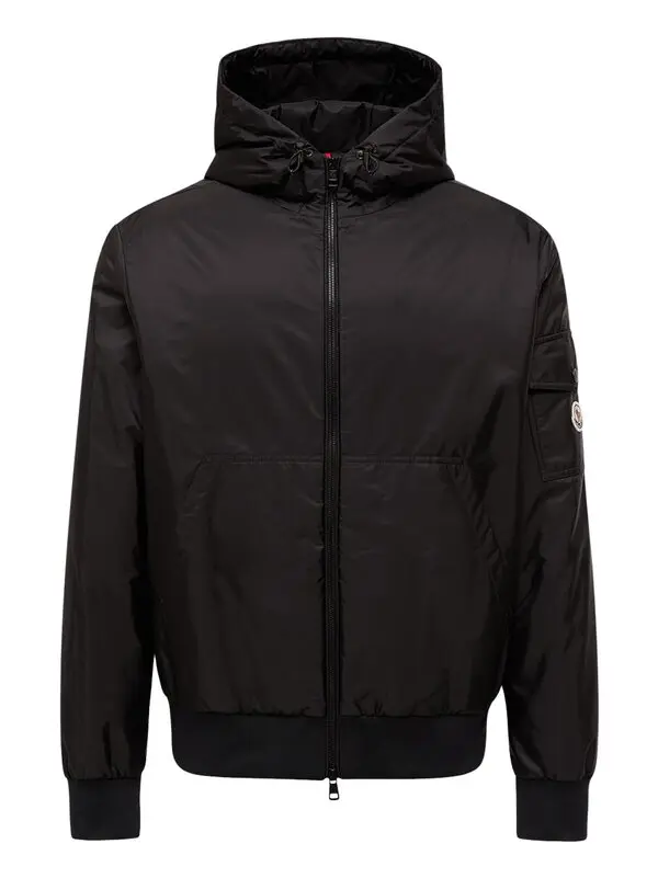 Moncler Poiliot Hooded Down Jacket - Black