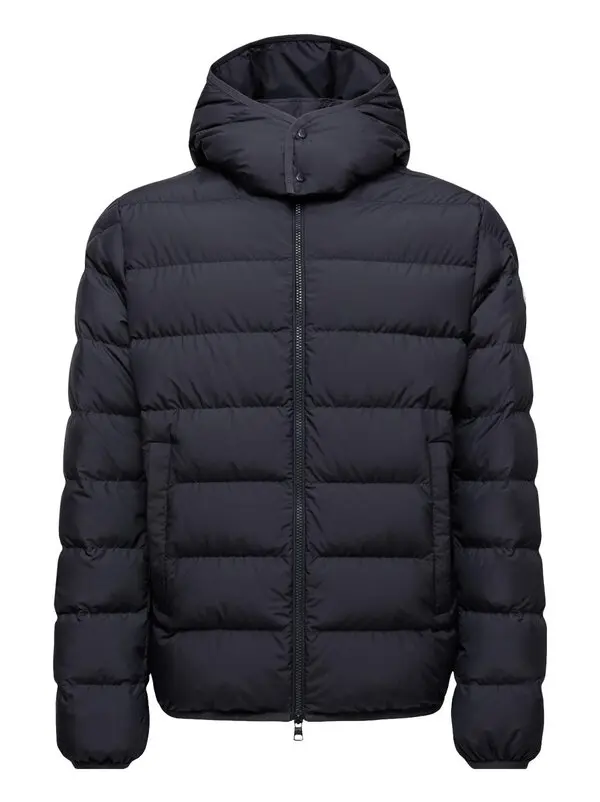 Moncler Montbrocq Hooded Down Jacket - Blue