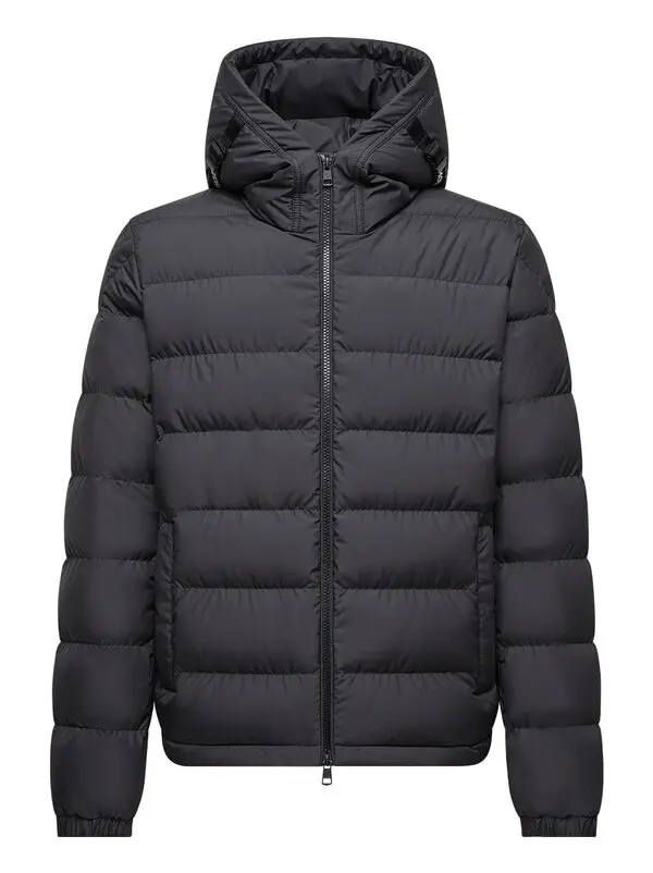 Moncler Laveraet Hooded Down Jacket - Black