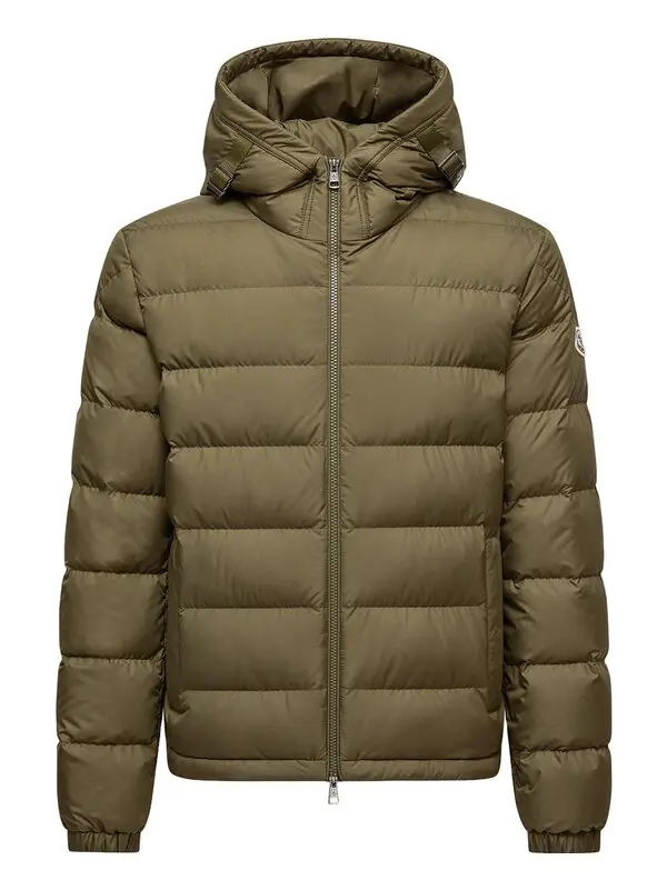 Moncler Laveraet Hooded Down Jacket - Green