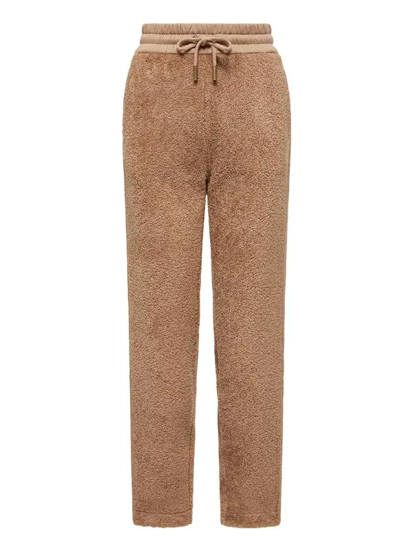 Moncler Teddy Sweatpants - Beige