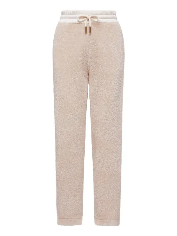 Moncler Teddy Sweatpants - White