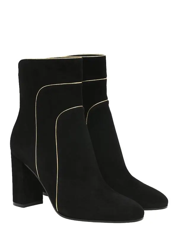 GIANVITO ROSSI Juliette Bootie - Black Suede