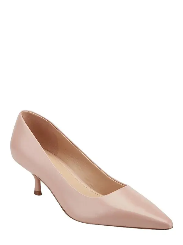 MARC FISHER LTD. Calynna Pointed Toe Pumps - Light Pink