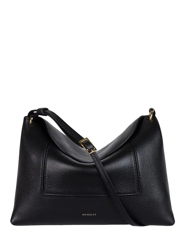 WANDLER Penelope Slouch Shoulder Bag - Black