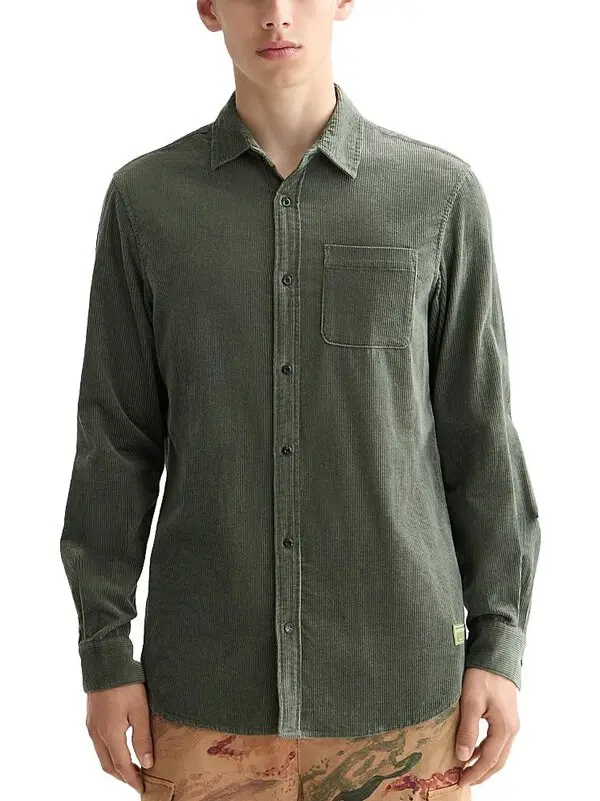 Scotch & Soda Corduroy Shirt - Thyme