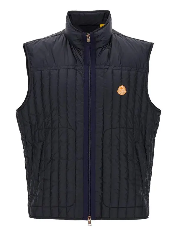 Moncler X Gilga Farm 'tangerine' Vest - Blue