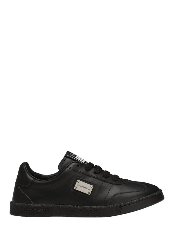 Dolce & Gabbana Calfskin Sneakers - Black