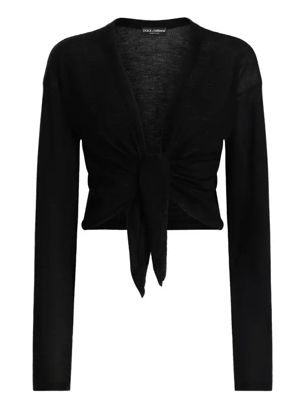Dolce & Gabbana Cashmere Cardigan - Black
