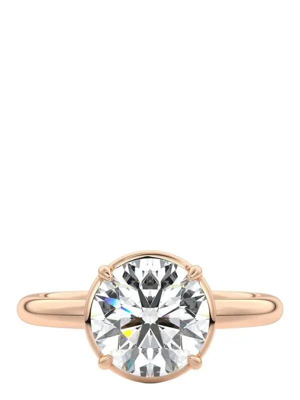 FRANK DARLING Chiclette Round Ring - Yellow Gold