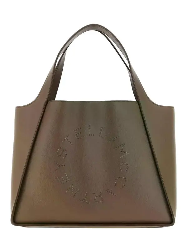 Stella McCartney Logo-embellished Tote - Brown