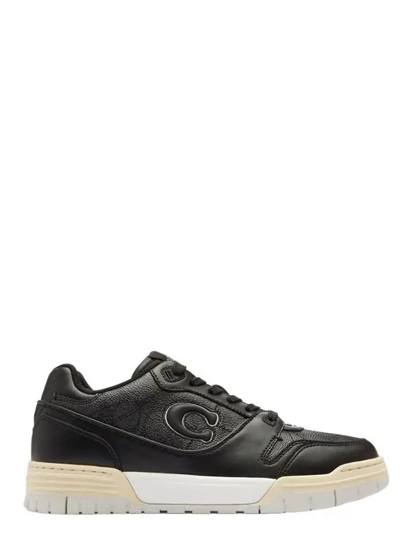 COACH® Signature Canvas Soho Sneaker - Charcoal/black