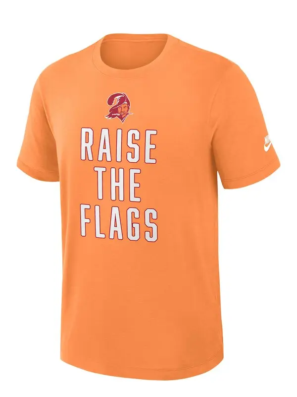 Nike Tampa Bay Buccaneers Direct Handoff Rewind Slub Nfl T-shirt - Orange