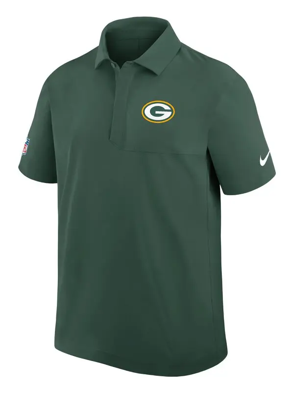 Nike Bay Packers City Pride Sideline Dri-fit Nfl Polo - Green