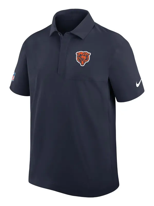 Nike Chicago Bears City Pride Sideline Dri-fit Nfl Polo - Blue