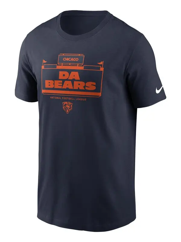 Nike Chicago Bears Local Essential Nfl T-shirt - Blue