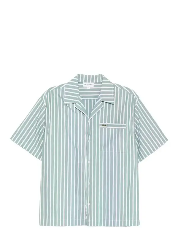 Lacoste Striped Shirt - Green