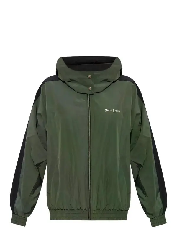 Palm Angels Hooded Jacket - Green