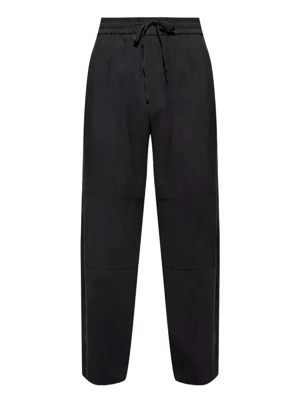 Iceberg Elasticated-waist Trousers - Black