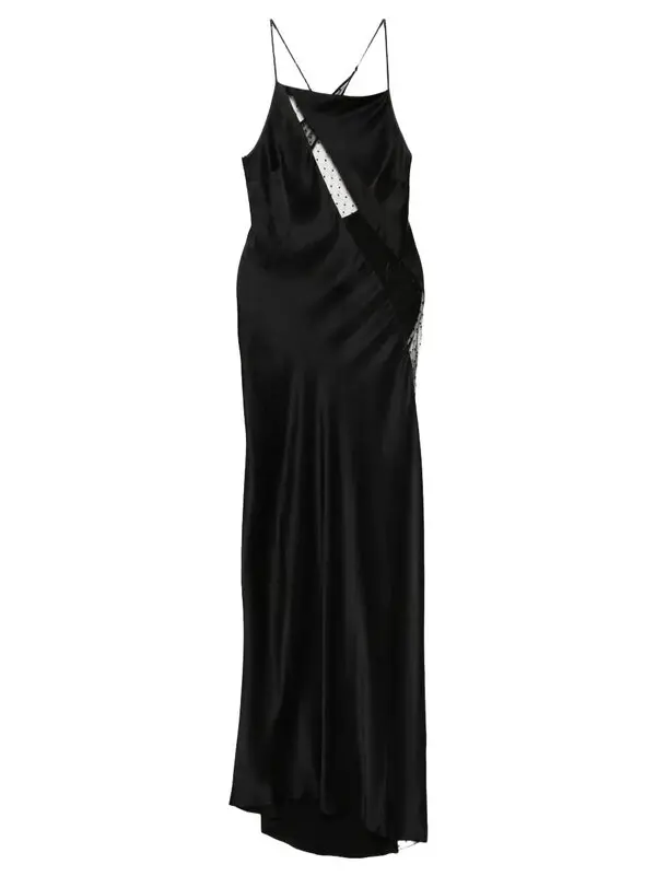 Kiki De Montparnasse Merci Maxi Dress - Black