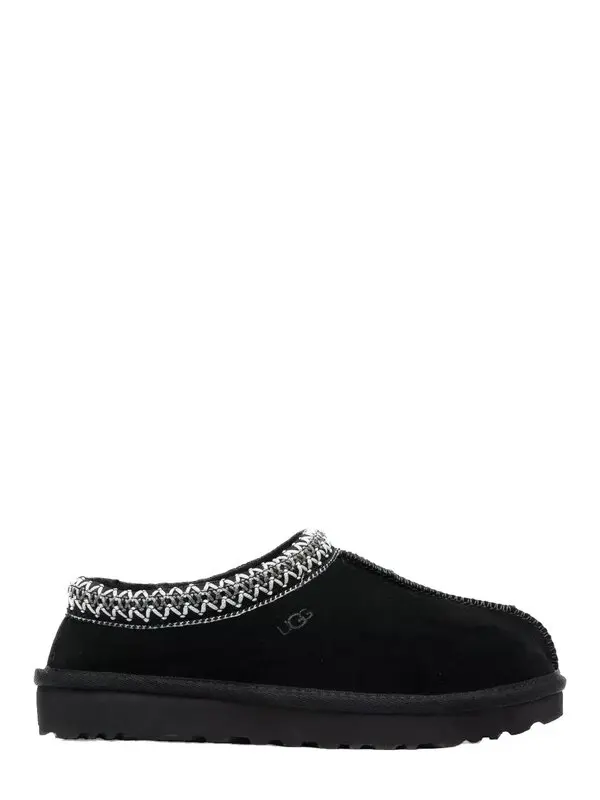 UGG Tasman Ii Braided-trim Slippers - Black