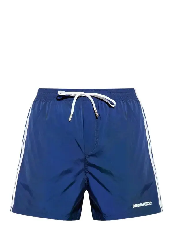 Dsquared2 Logo Swim Shorts - Blue