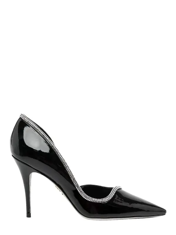 Rene Caovilla 100mm Onda Pumps - Black